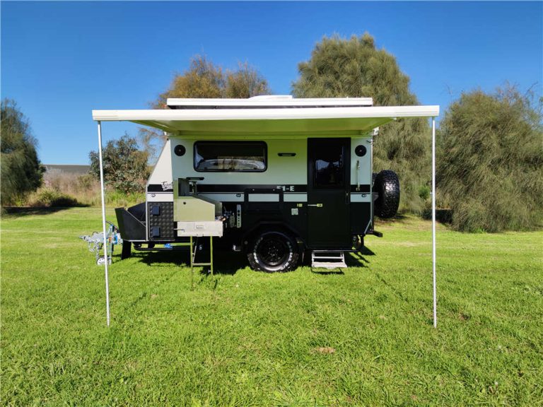 11ft hybrid pop-top caravan with an ensuite (F1-E)-PAK127 - RVBarn
