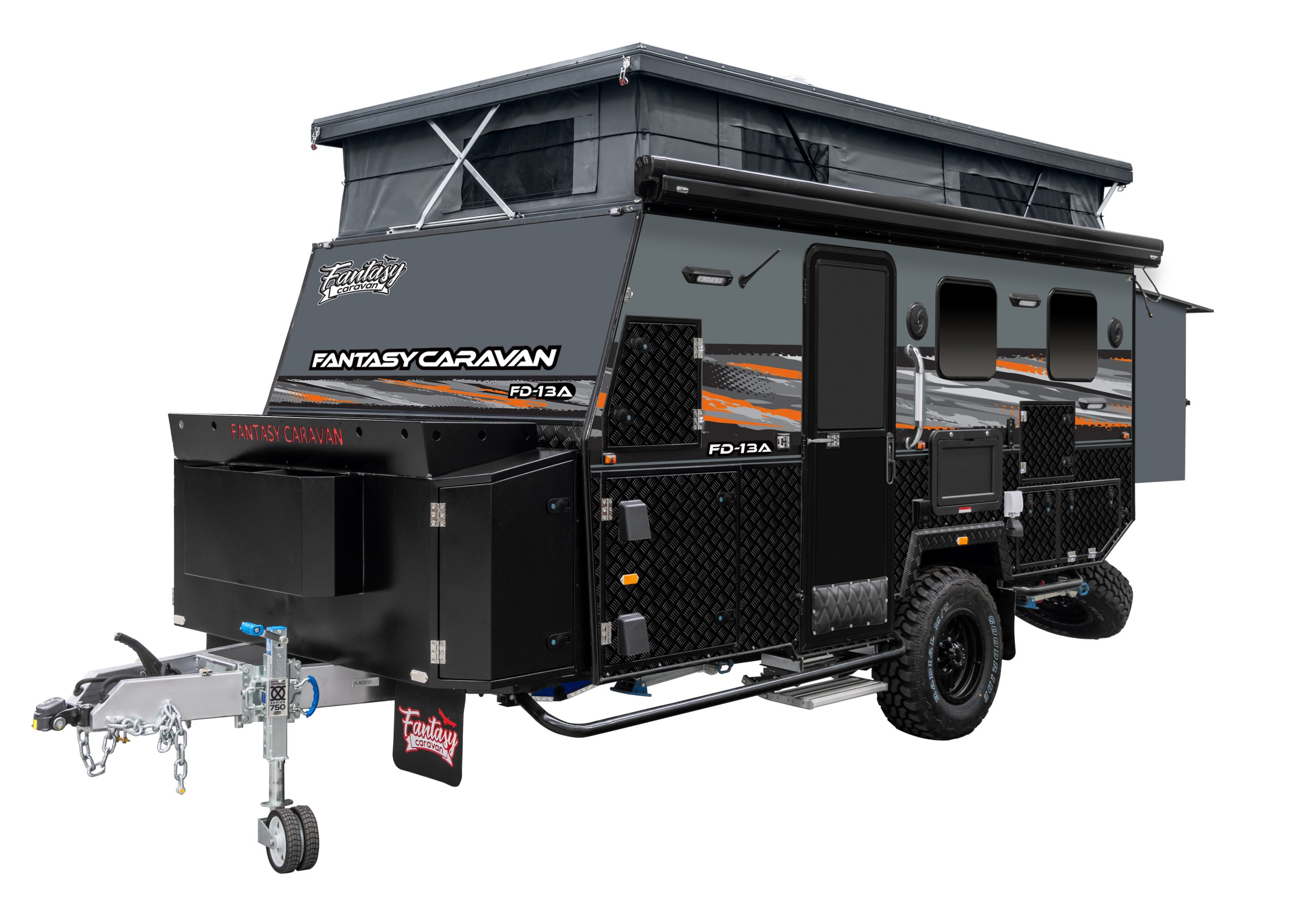 13ft Off Road Caravan with Ensuite